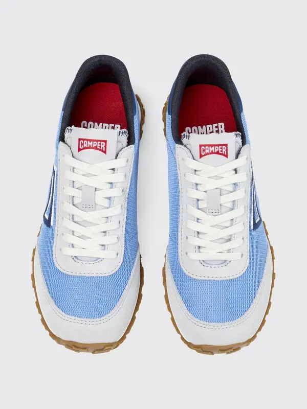 Camper Drift Walk Recycled Polyester And Leather Lace-up Sneakers