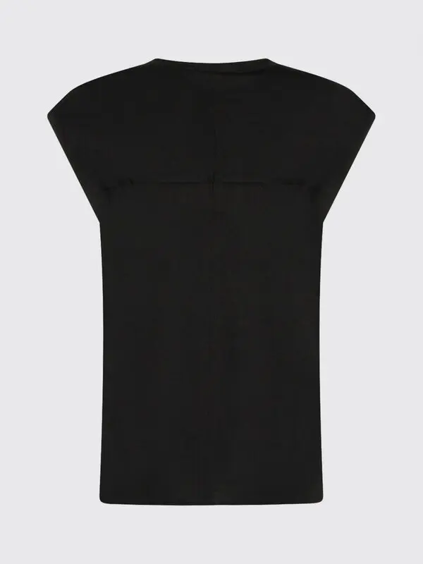 THOM KROM Sleeveless Cotton Blend Top - Black