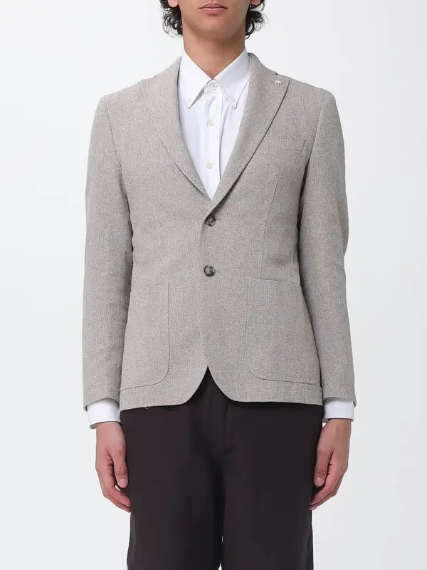 MANUEL RITZ Tailored Blazer - Beige