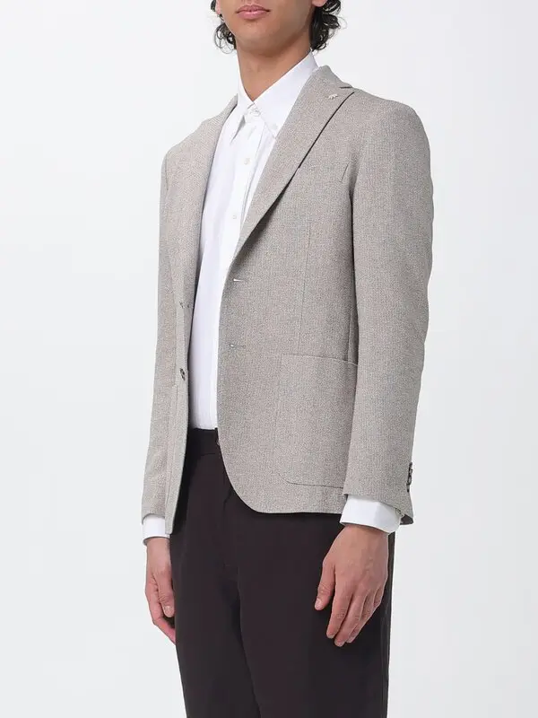 MANUEL RITZ Tailored Blazer - Beige