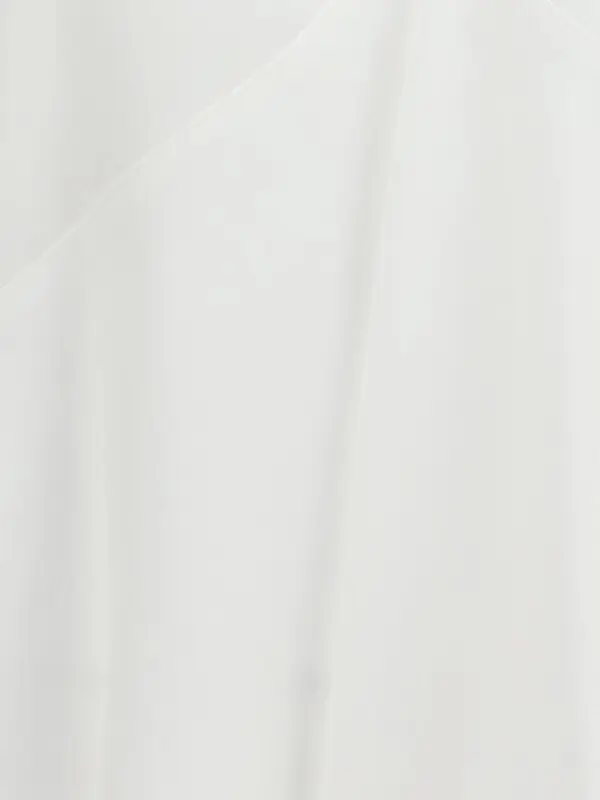 Brunello Cucinelli Silk And Cotton Blend V-neck Tank