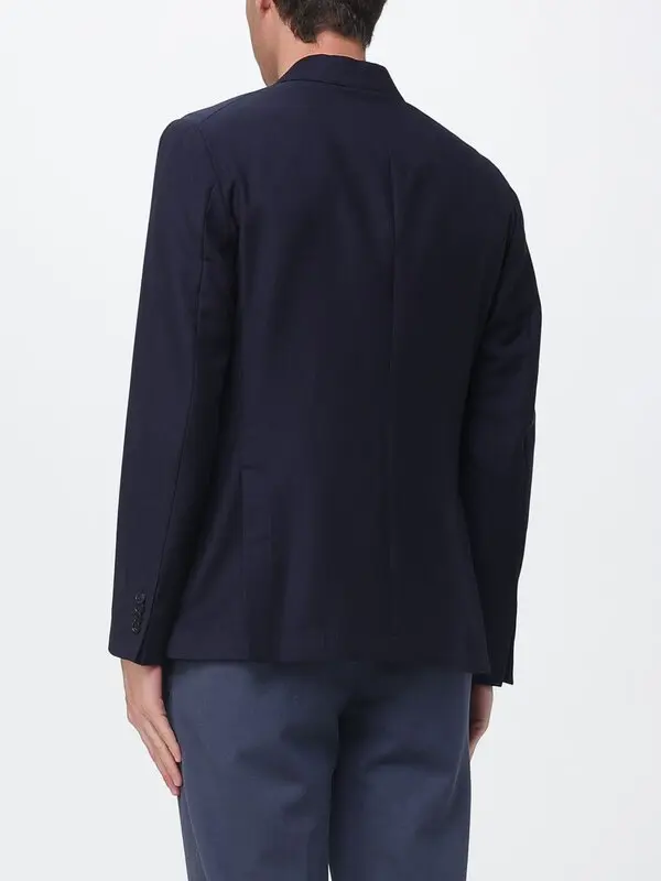 MANUEL RITZ Double Breasted Blazer - Blue