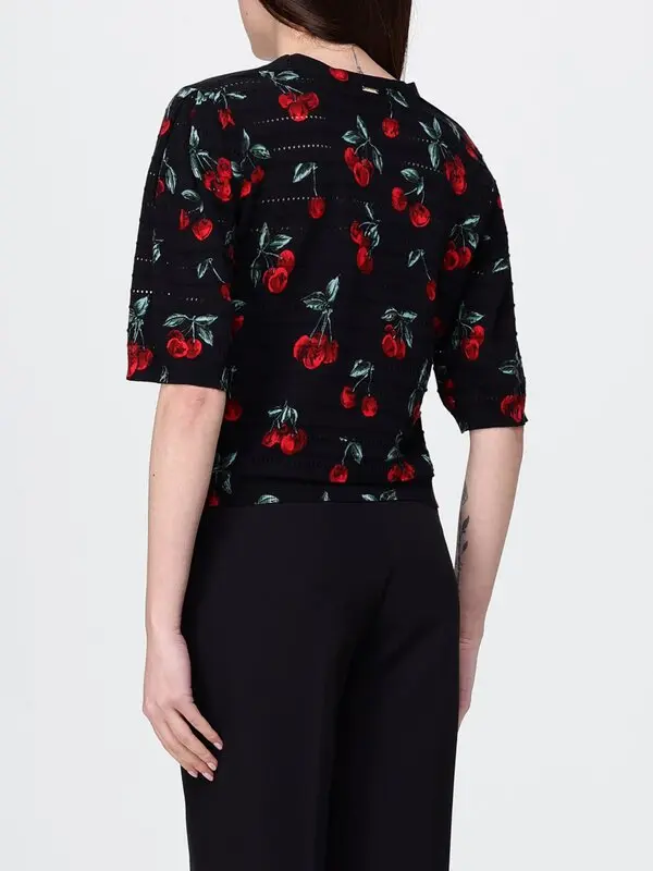 TWINSET Printed Knit Sweater