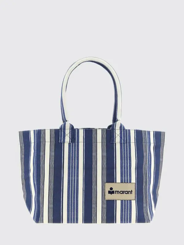 Isabel Marant Étoile Yenky Striped Cotton Bag - Blue