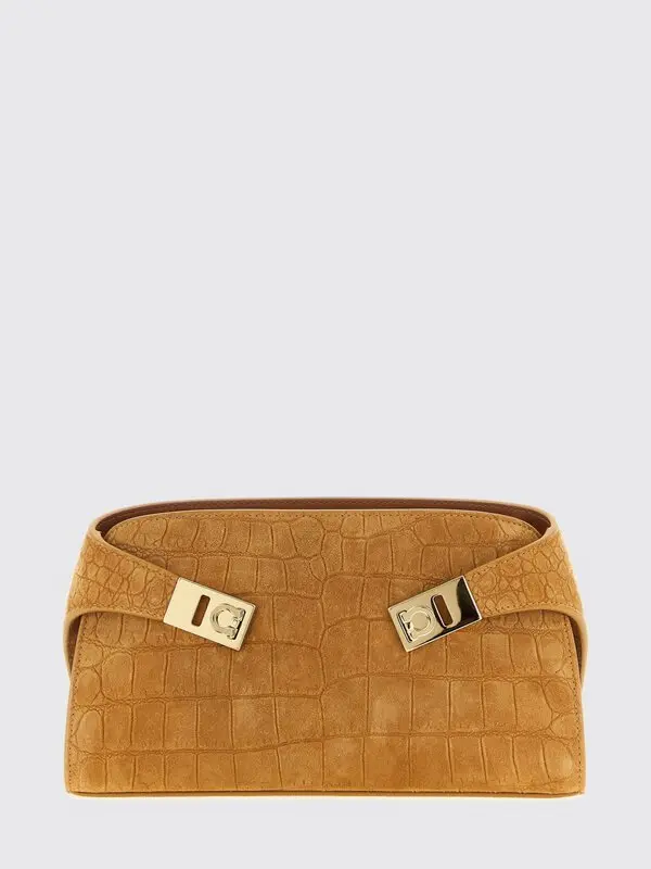 FERRAGAMO Crossbody Bag - Natural