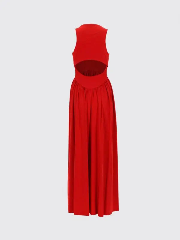 Sportmax Sleeveless Maxi Dress - Red