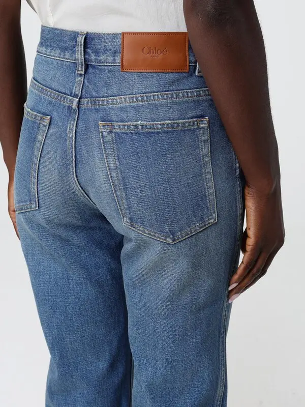 Chloé Denim Straight Leg Jeans