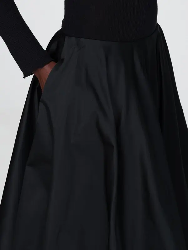 Balenciaga Silk Blend Balloon Skirt - Black