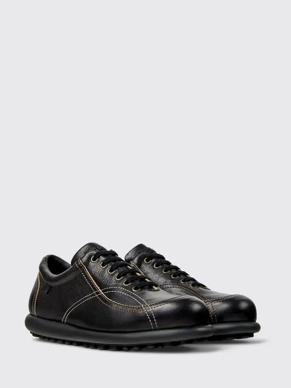 Camper Calfskin Leather Lace Up Sneakers