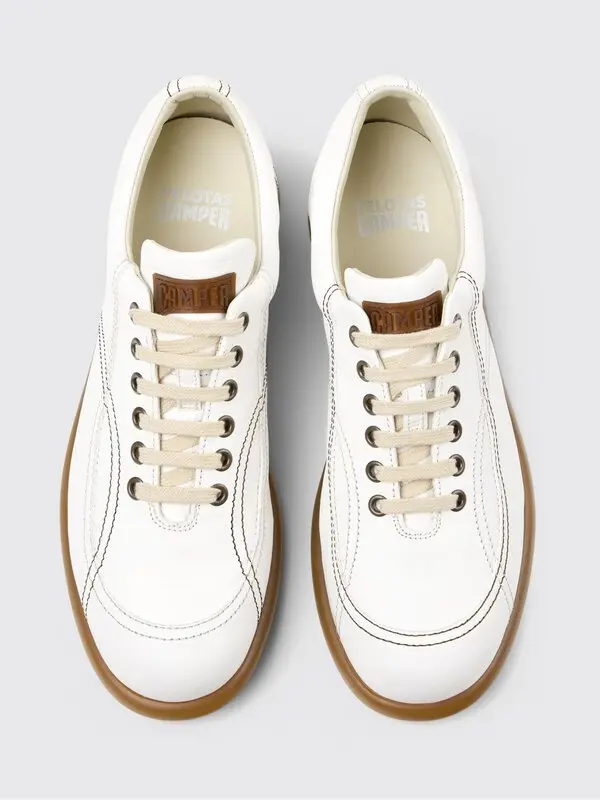 Camper Twins Leather Lace-up Sneakers