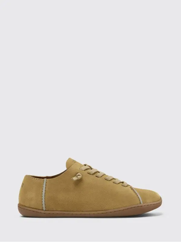 Camper Twins Vegetable-tanned Leather Sneakers - Brown