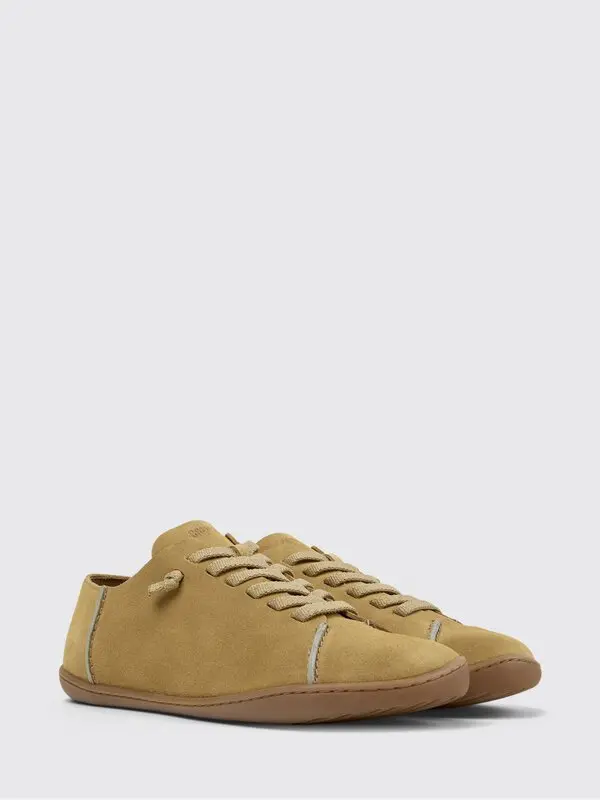 Camper Twins Vegetable-tanned Leather Sneakers - Brown