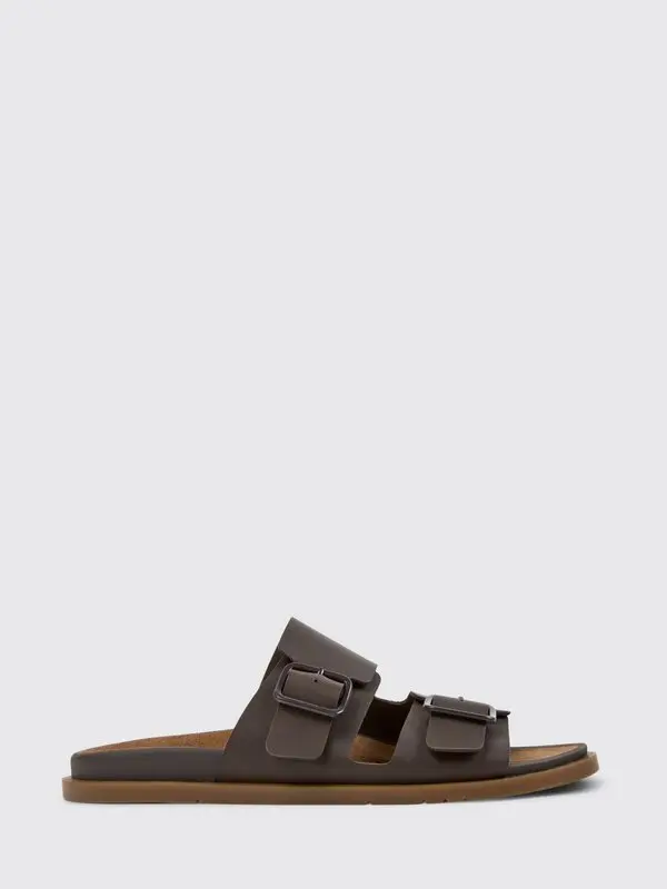 Camper Lluc Leather Sandals - Brown