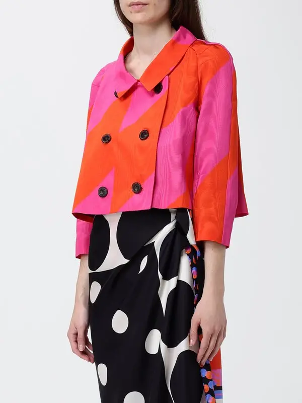 Dries Van Noten Double-breasted Cotton Blend Trench Coat