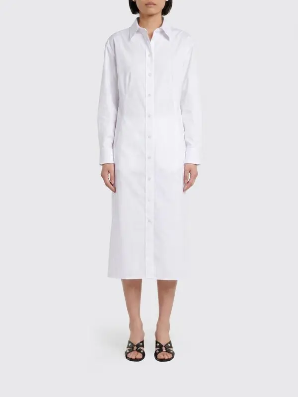 Balenciaga Shirt Dress - White