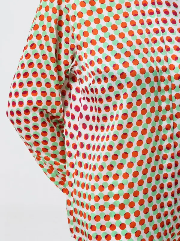 Dries Van Noten Polka Dot Silk Shirt