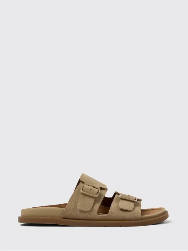 Camper Heeled Sandal - Brown