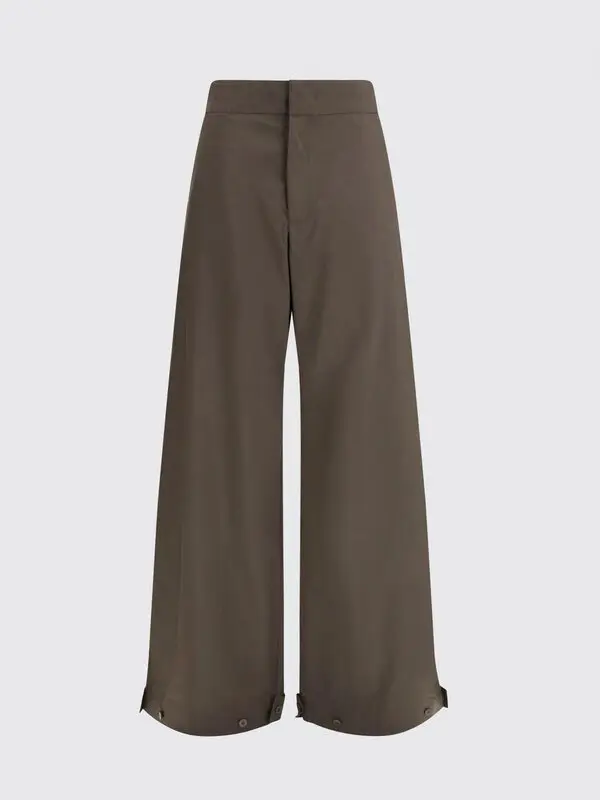 SA SU PHI Animal Print Cotton Blend Palazzo Trousers