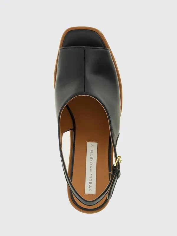 Stella McCartney Wedge Sandals - Black