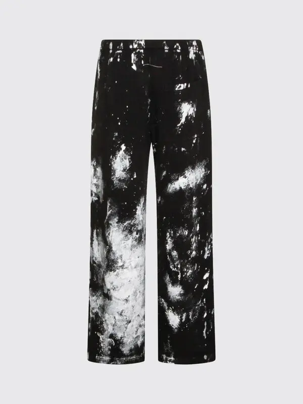 MAISON MARGIELA Printed Cotton Jogging Pants