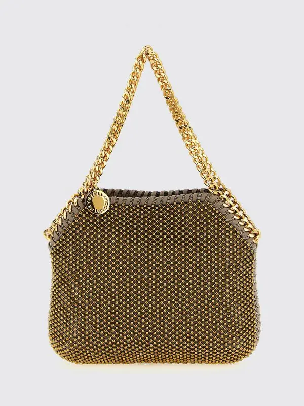 Stella McCartney Mini Bag With Chain Strap - Brown