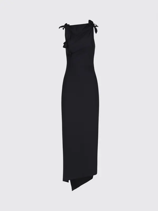 Coperni Asymmetrical Dress - Black
