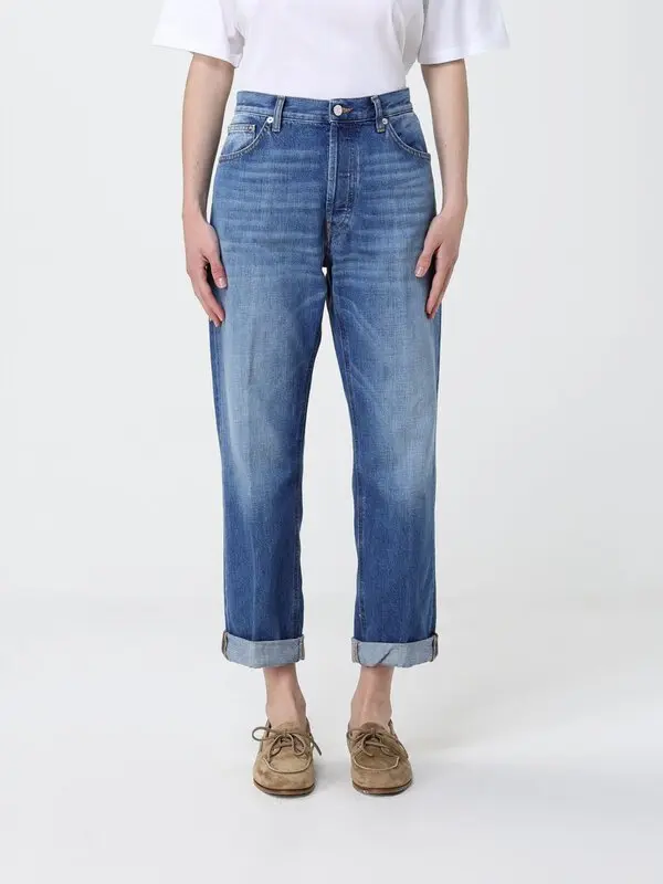 DONDUP Cuffed Jeans - Blue