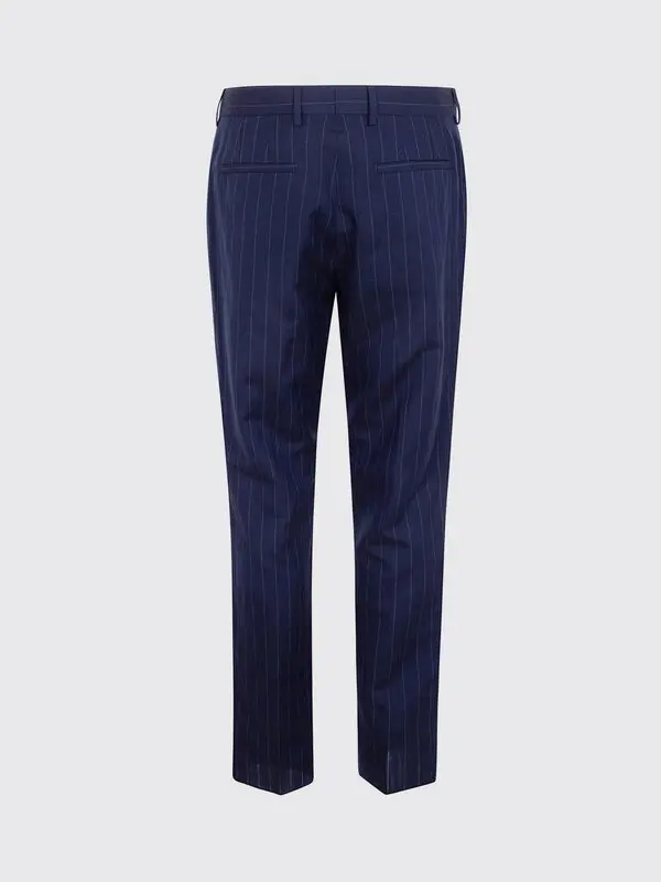Paul Smith Tailored Pinstriped Trousers - Blue
