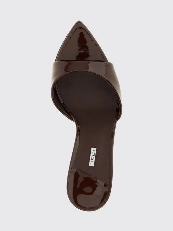 LE SILLA Bella Patent Leather Mules