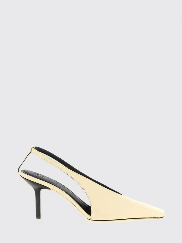 ARMARIUM Nappa Leather Slingback Pumps - Beige