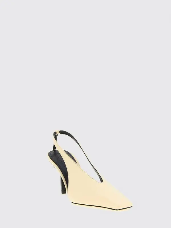 ARMARIUM Nappa Leather Slingback Pumps - Beige