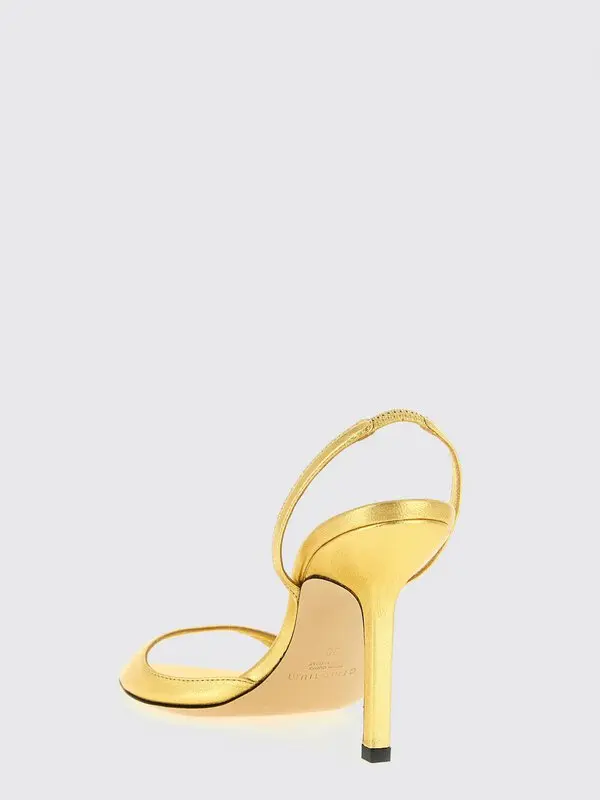 ARMARIUM Laminated Nappa Leather Slingback Sandals
