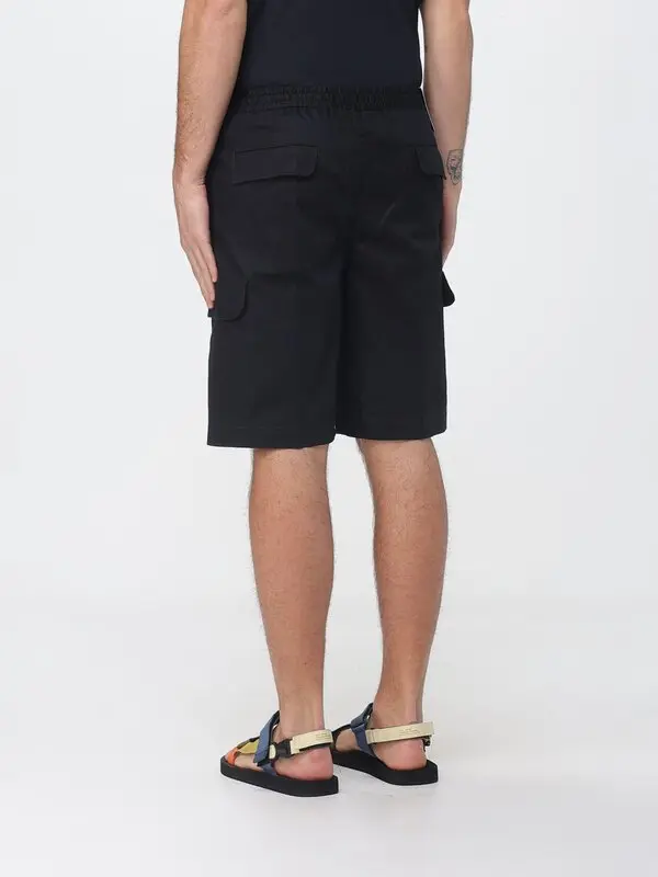 PT TORINO Cotton Cargo Shorts - Black