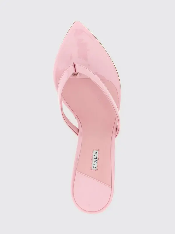 LE SILLA Gisele Patent Leather Sandals - Pink