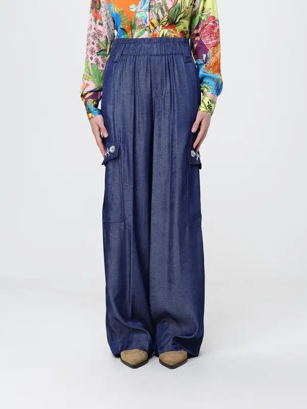 Liu Jo Wide Leg Cargo Pants