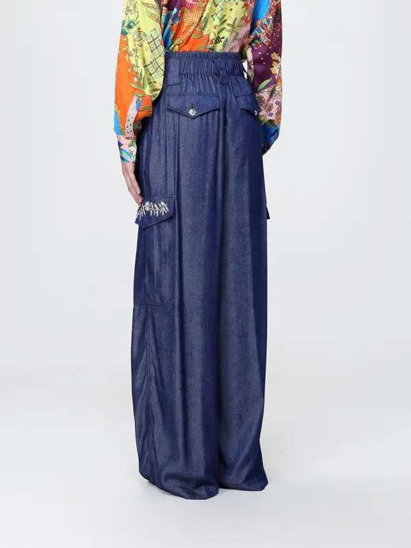 Liu Jo Wide Leg Cargo Pants