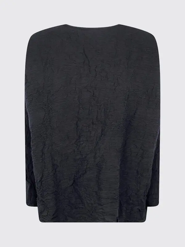 DANIELA GREGIS Textured Top - Black