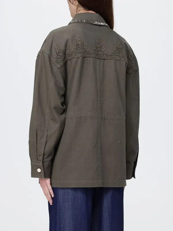 Liu Jo Embellished Collared Jacket