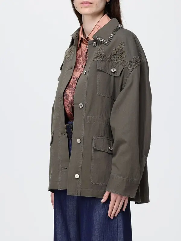 Liu Jo Embellished Collared Jacket