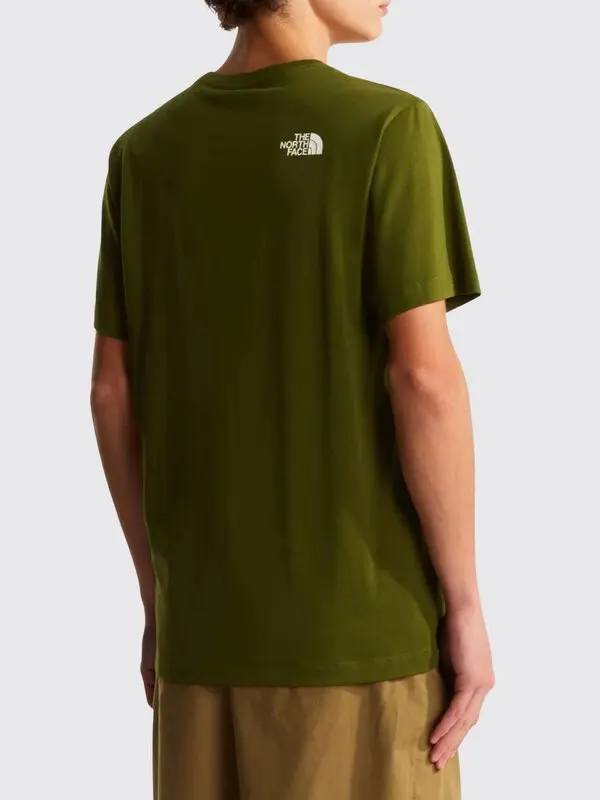 The North Face Cotton T-shirt With Logo - Green