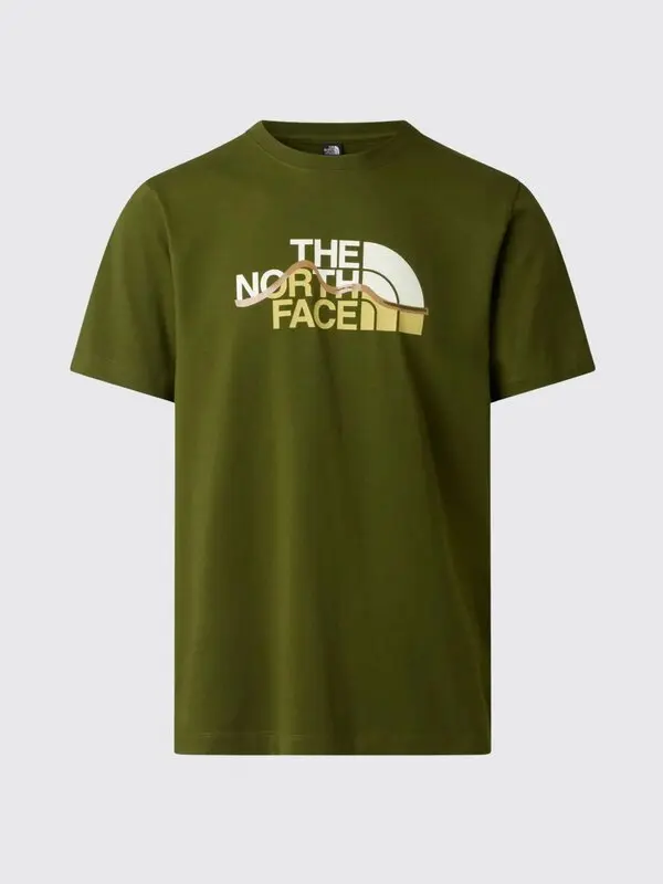 The North Face Cotton T-shirt With Logo - Green