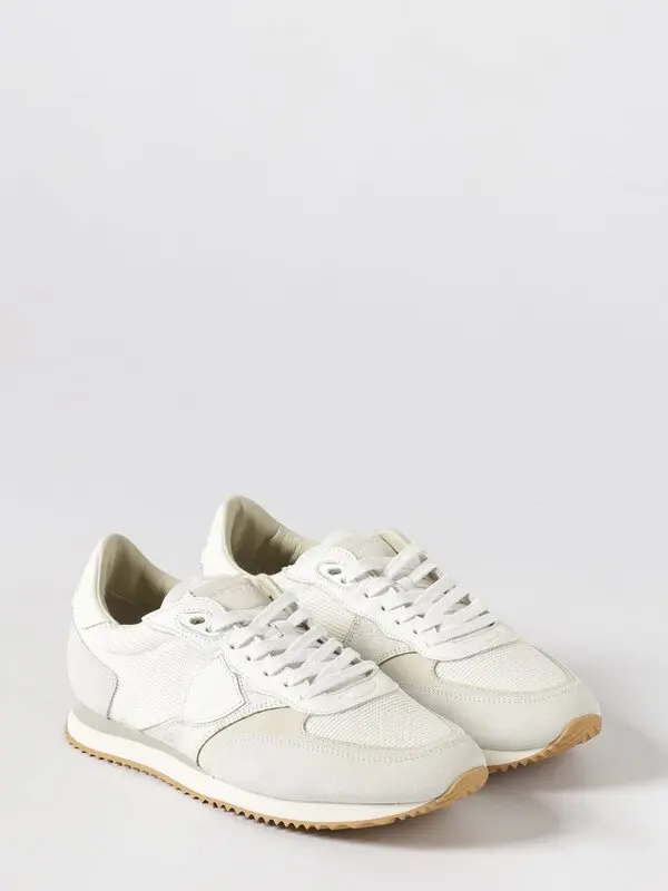 Philippe Model Lace Up Sneakers - White