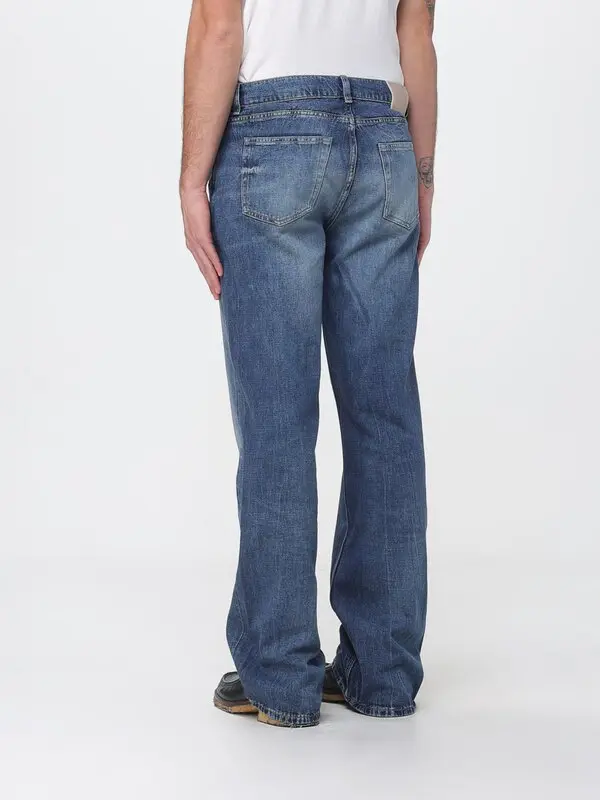 Our Legacy First Cut Straight Leg Jeans In Organic Cotton Denim