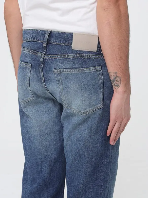 Our Legacy First Cut Straight Leg Jeans In Organic Cotton Denim