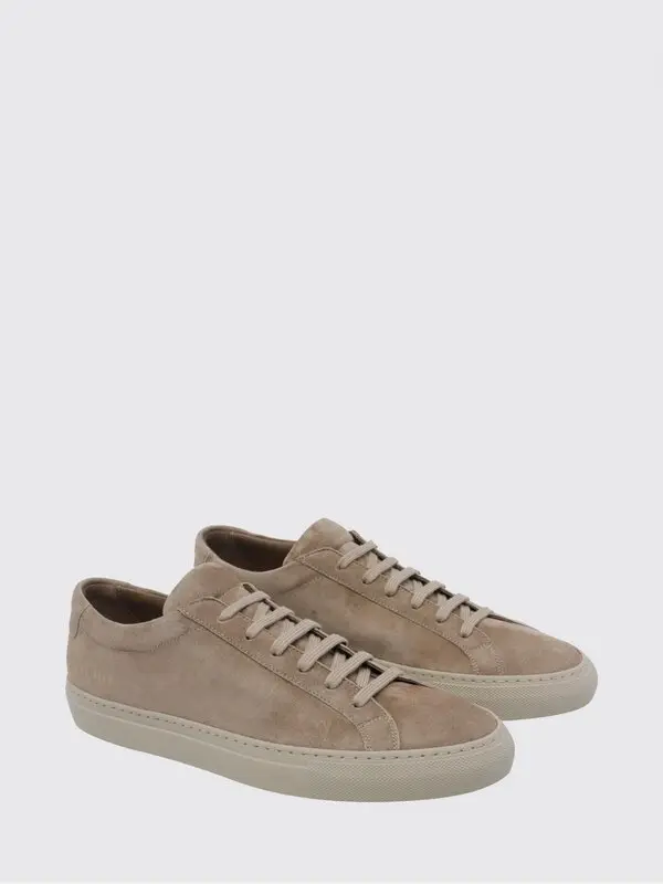 COMMON PROJECTS Suede Lace-up Sneakers - Brown