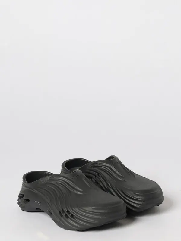 CROCS Echo Wave Mules In Eva Rubber - Black