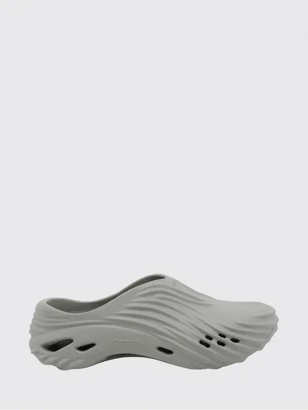 CROCS Echo Wave Mules In Eva Rubber - Grey