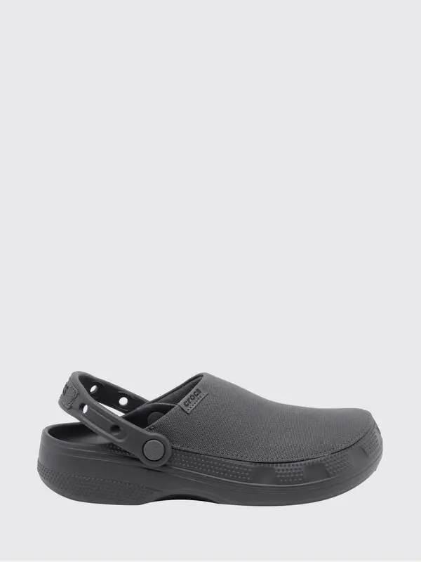 CROCS Classic Crafted Clogs In Canvas And Eva Rubber - Black