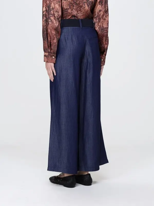 Liu Jo Wide Leg Belted Trousers
