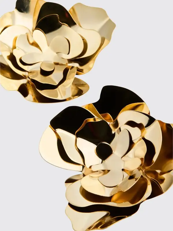 Liviana Conti Flower Brass Earrings